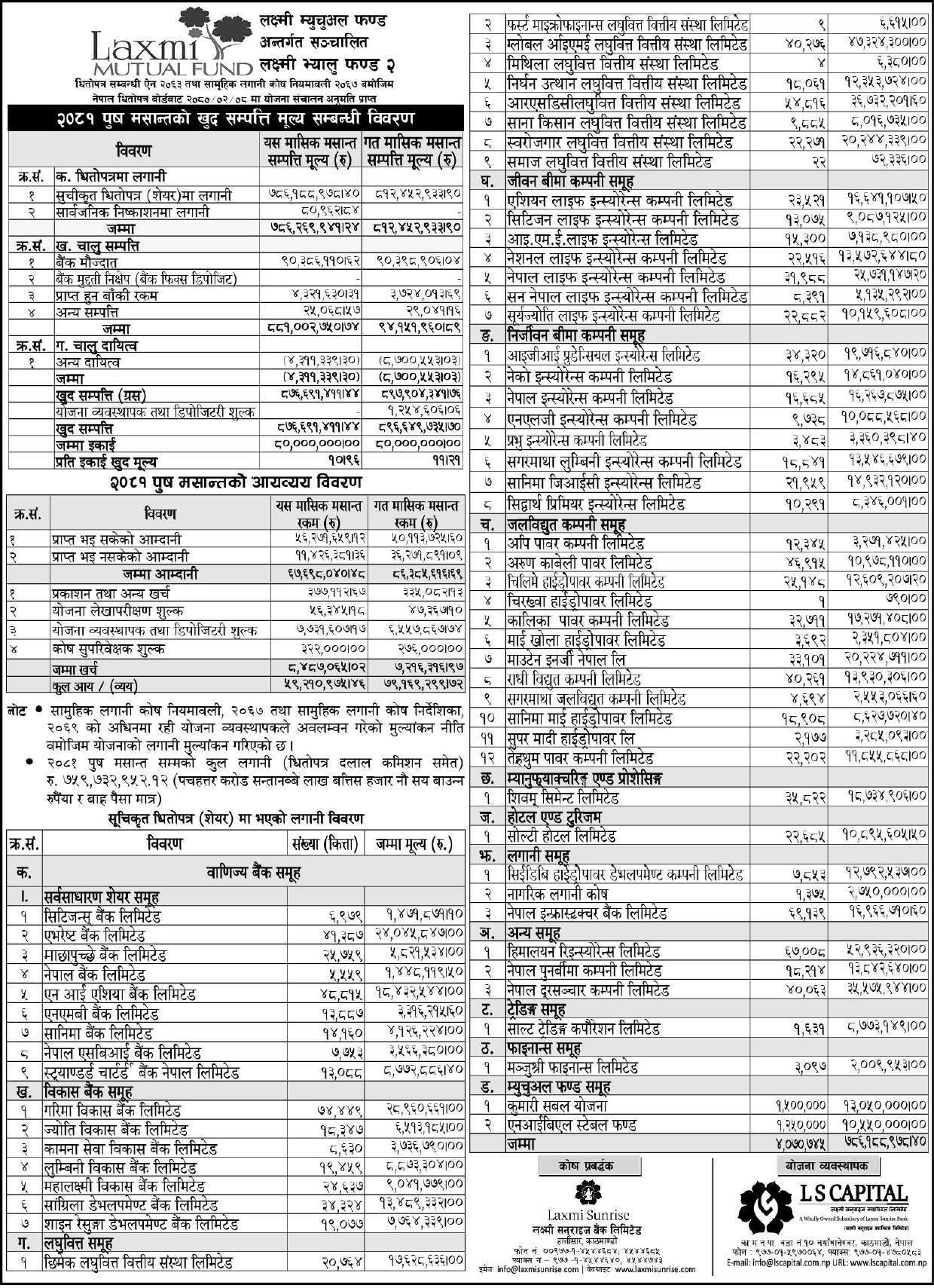|| LS Capital Limited